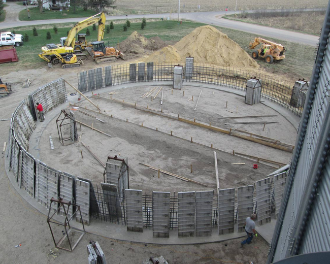 Feed Mill Foundation - Marawood | Construction Services