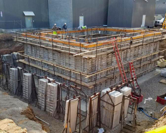 Steel Building Foundation - Marawood | Construction Services